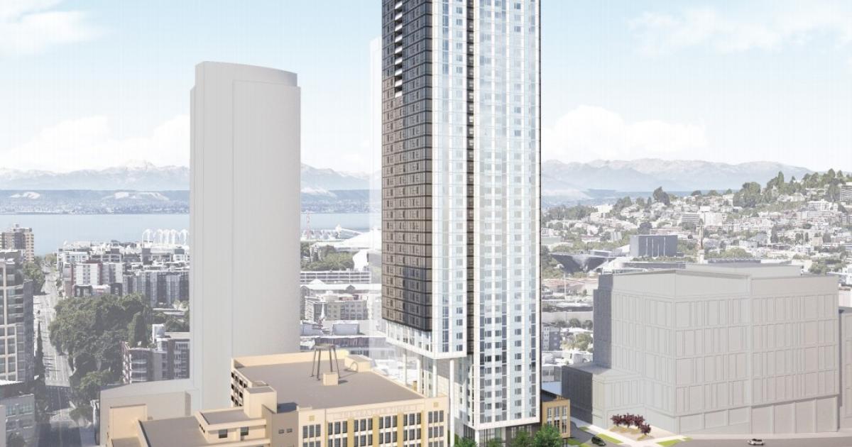 Onni Group eyes 2024 start for tower at 121 Boren Ave. N. in South Lake Union | Urbanize Seattle